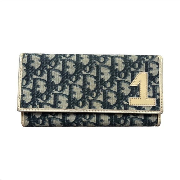 Dior | Accessories | Dior Trotter Monogram Long Wallet | Poshmark